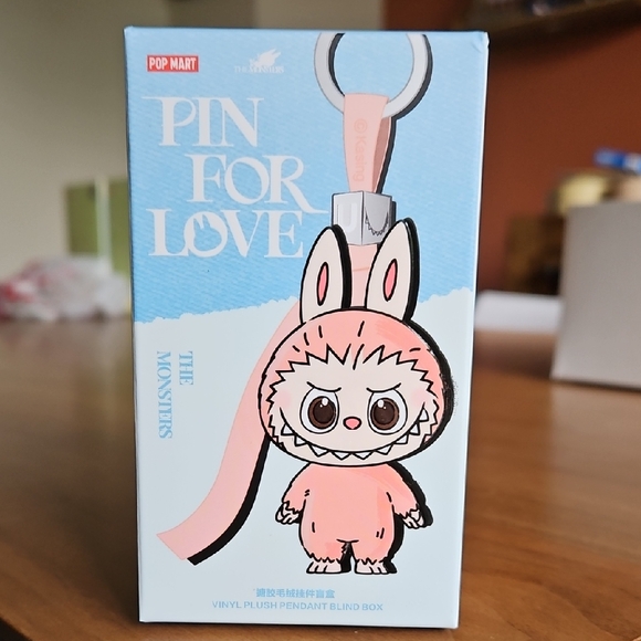 Labubu | Other | Popmart Pin For Love The Monsters Labubu Letter X ...